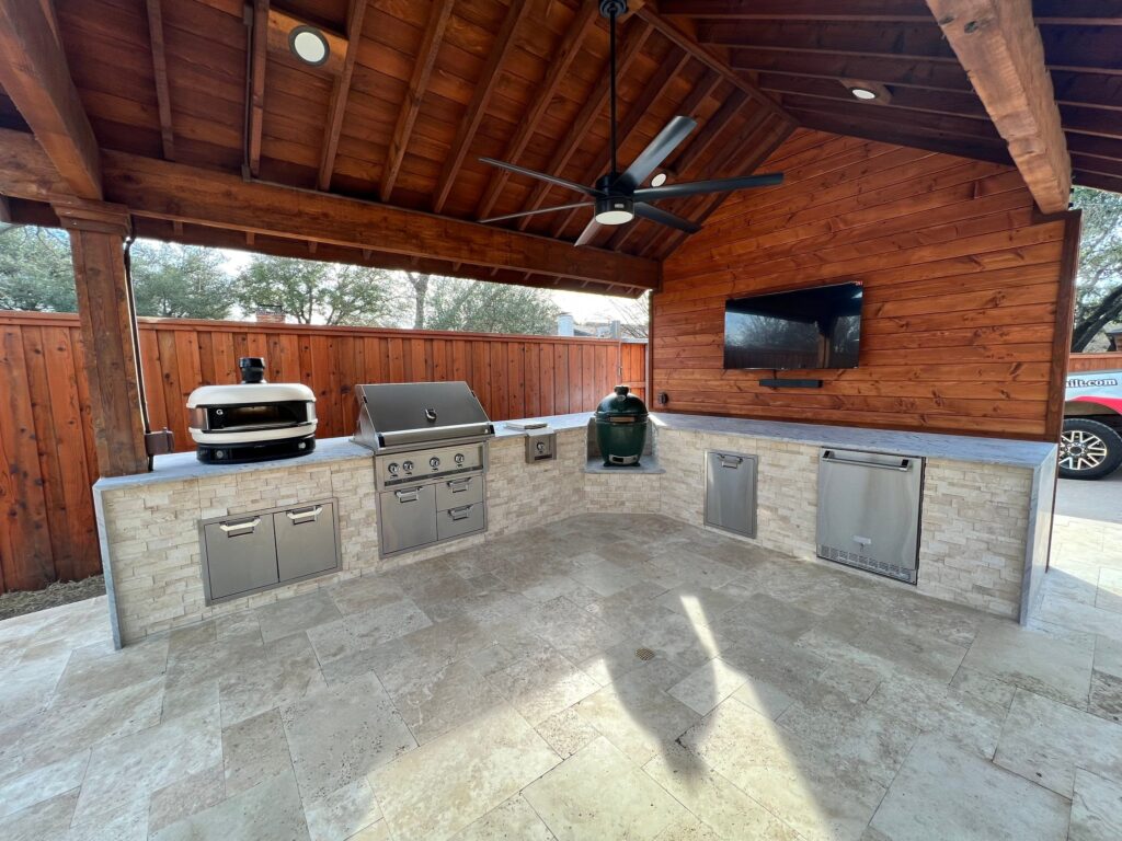 Outdoor Kitchen Plano TX - Better Built Fence & Outdoor Living